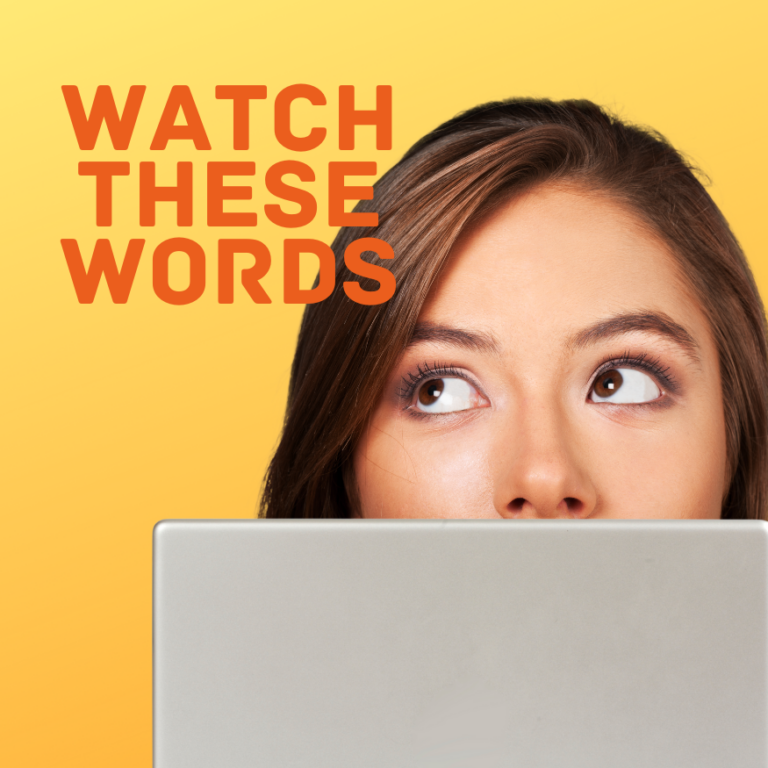 Watch these words - Awakening Purpose